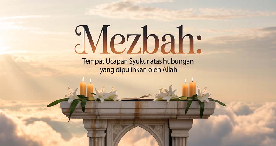 Mezbah: Tempat Ucapan Syukur Atas Hubungan Yang Dipulihkan Oleh Allah ...